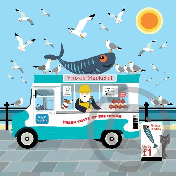 Fish Van – Cornishbirdinthesticks