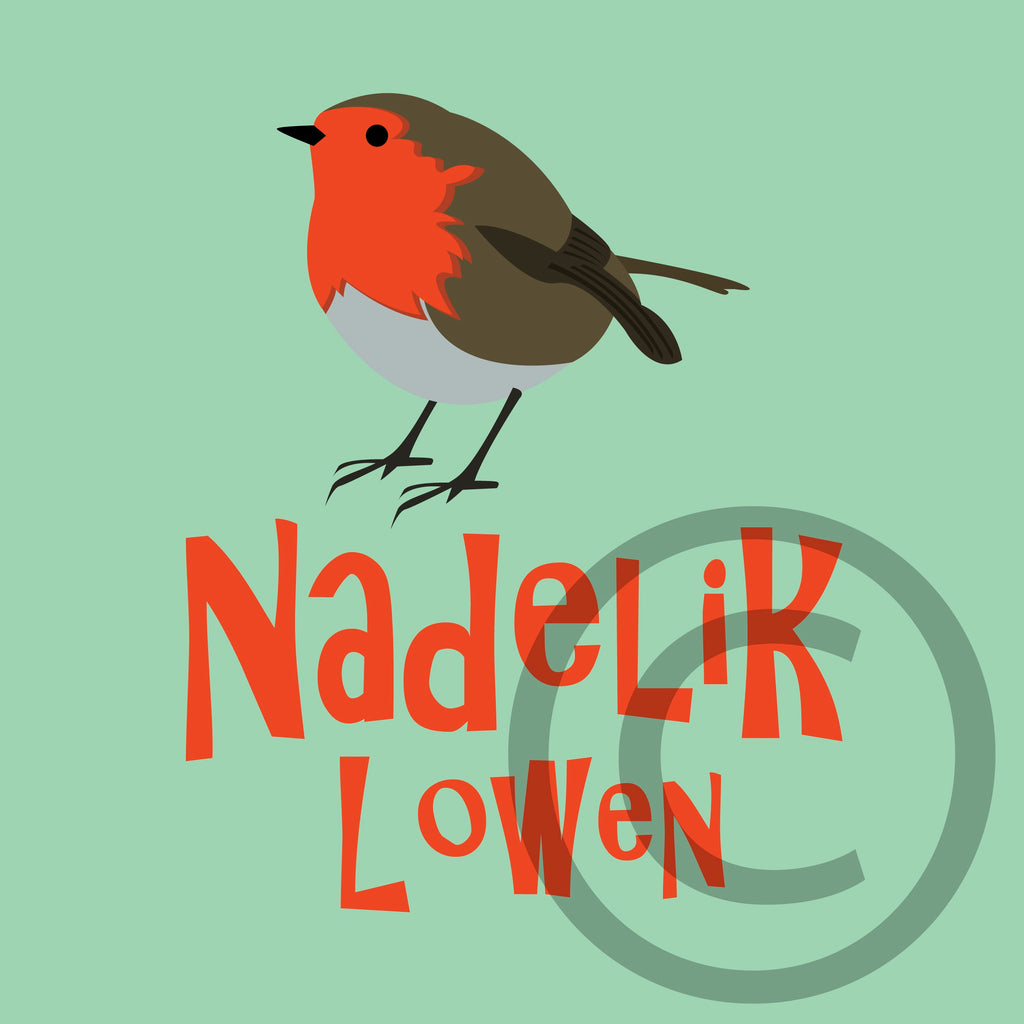 Nadelik Lowen Robin – Cornishbirdinthesticks