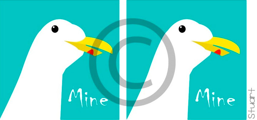 Stuart the Seagull – Cornishbirdinthesticks
